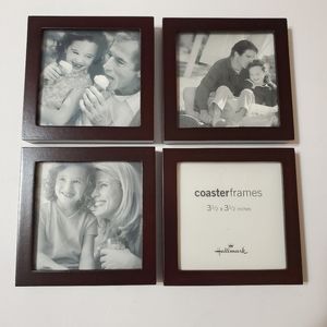 Hallmark | Accents | Vintage Hallmark Coaster Frames With Display Stand ...